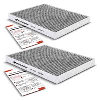 China 2x Activated Carbon Cabin Air Filters for Ford Fiesta 11-19 EcoSport 18-22 for sale