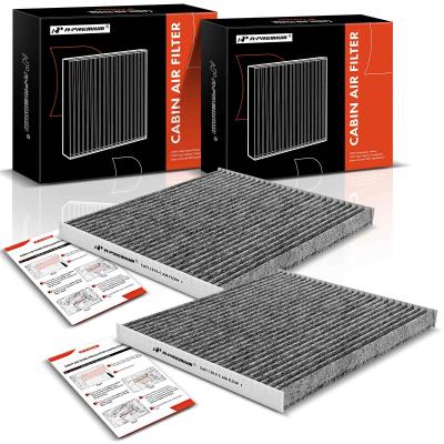 China 2x Activated Carbon Cabin Air Filters for Chevrolet Equinox GMC Hyundai Santa Fe for sale