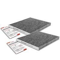 China 2x Activated Carbon Cabin Air Filters for Chevrolet Equinox GMC Hyundai Santa Fe for sale