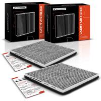 China 2x Activated Carbon Cabin Air Filters for Toyota Corolla 02-08 Matrix 03-08 1.8L for sale