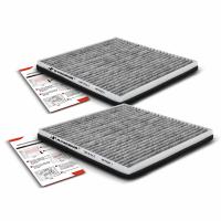 China 2x Activated Carbon Cabin Air Filters for Toyota Corolla 02-08 Matrix 03-08 1.8L for sale