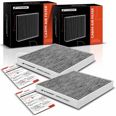 China 2x Activated Carbon Cabin Air Filters for Hyundai Elantra 21-23 Sonata Santa Fe for sale