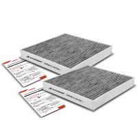 China 2x Activated Carbon Cabin Air Filters for Hyundai Elantra 21-23 Sonata Santa Fe for sale