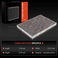 China Activated Carbon Cabin Air Filter for Nissan Rogue 08-13 Rogue Select 14-15 for sale