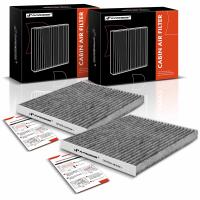 China 2x Activated Carbon Cabin Air Filter for Hyundai Accent Elantra Kia Forte Rondo for sale
