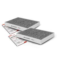 China 2x Activated Carbon Cabin Air Filter for BMW G30 540d xDrive G11 G12 B7 X5 X6 X7 for sale