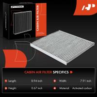 China Activated Carbon Cabin Air Filter for Hyundai Tuscon 2005-2015 Accent Kia Forte for sale