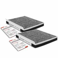 China 2x Activated Carbon Cabin Air Filters for Hyundai Santa Fe Kia K900 Genesis G70 for sale