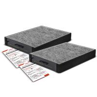 China 2x Activated Carbon Cabin Air Filter for Hyundai Santa Fe Sonata XG300 XG350 Kia for sale