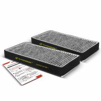 China 2x Activated Carbon Cabin Air Filter for Mercedes-Benz C215 W210 W211 S350 CL500 for sale