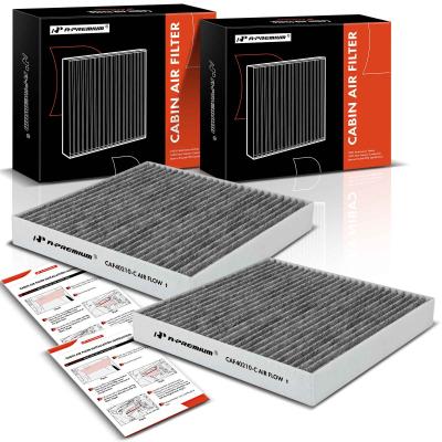 China 2x Activated Carbon Cabin Air Filter for INFINITI M35h M37 M56 Q70 Q70L 2015-2019 for sale