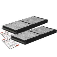 China 2x Activated Carbon Cabin Air Filter for Mazda 2 2011-2018 L4 1.5L for sale