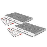 China 2x Activated Carbon Cabin Air Filter for Audi TT VW Beetle Golf Jetta Passat for sale