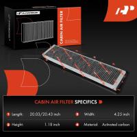 China Activated Carbon Cabin Air Filter for Jaguar X-Type 2002-2008 Under Hood for sale