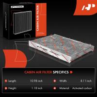 China 2x Activated Carbon Cabin Air Filter for Audi TT VW Beetle Golf Jetta Passat for sale