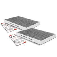 China 2x Activated Carbon Cabin Air Filter for Audi A4 17-20 A6 A8 Quattro Q5 Porsche for sale