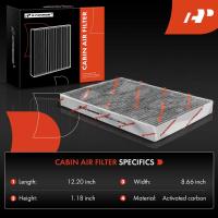 China 2x Activated Carbon Cabin Air Filter for Audi A4 17-20 A6 A8 Quattro Q5 Porsche for sale