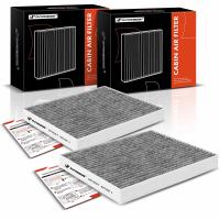 China 2x Activated Carbon Cabin Air Filter for Hyundai Accent 18-22 Elantra Kia Forte for sale