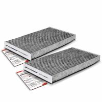 China 2x Activated Carbon Cabin Air Filter for Nissan LEAF 11-23 Sentra 13-19 Juke for sale