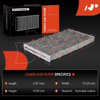 China 2x Activated Carbon Cabin Air Filter for Nissan LEAF 11-23 Sentra 13-19 Juke for sale