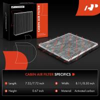 China 2x Activated Carbon Cabin Air Filter for Scion tC Toyota Echo RAV4 for sale