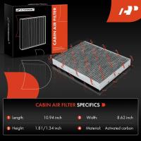 China Activated Carbon Cabin Air Filter for Audi Q7 2007-2015 VW Touareg 04-17 Porsche for sale