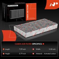 China 2x Activated Carbon Cabin Air Filter for Jeep Liberty 2008-2012 Nitro 2007-2011 for sale