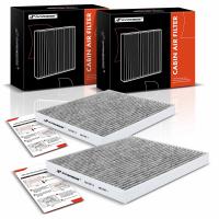 China 2x Activated Carbon Cabin Air Filters for Cadillac CTS 03-15 SRX 04-09 STS 05-11 for sale