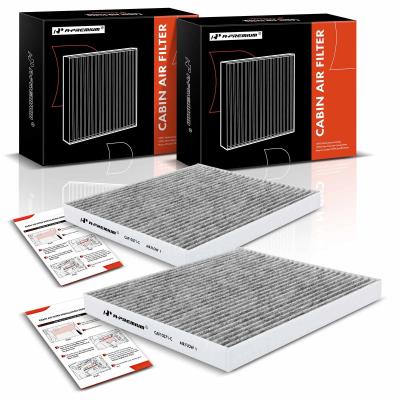 China 2x Activated Carbon Cabin Air Filters for Cadillac CTS 03-15 SRX 04-09 STS 05-11 for sale