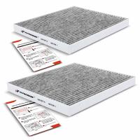 China 2x Activated Carbon Cabin Air Filters for Cadillac CTS 03-15 SRX 04-09 STS 05-11 for sale