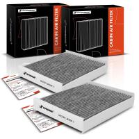China 2x Activated Carbon Cabin Air Filter for Ford F-150 15-22 F-250 F-350 Super Duty for sale