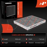 China 2x Activated Carbon Cabin Air Filter for Ford Explorer Taurus Lincoln MKS MKT for sale