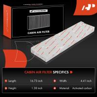 China 2x Cabin Air Filters for Chevrolet Equinox 2005-2009 Pontiac Torrent Saturn for sale