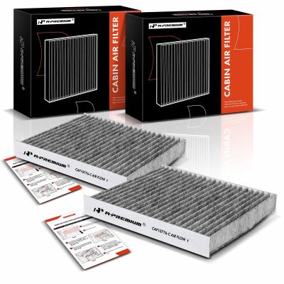China 2x Activated Carbon Cabin Air Filter for Kia Soul 2010-2013 Fresh Breeze for sale