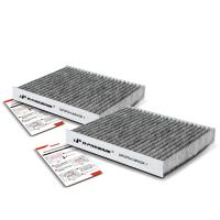 China 2x Activated Carbon Cabin Air Filter for Kia Soul 2010-2013 Fresh Breeze for sale