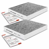 China 2x Activated Carbon Cabin Air Filters for Hyundai Sonata 2020-2022 1.6L 2.0L 2.5L for sale