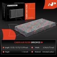 China 2x Activated Carbon Cabin Air Filter for BMW E65 F01 745i 745Li 02-05 750Li 760Li for sale