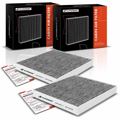 China 2x Activated Carbon Cabin Air Filter for Hyundai Azera 06-09 Kia Sonata Magentis for sale