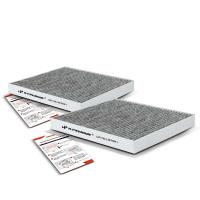 China 2x Activated Carbon Cabin Air Filter for Jeep Grand Cherokee 11-21 Dodge 11-22 for sale