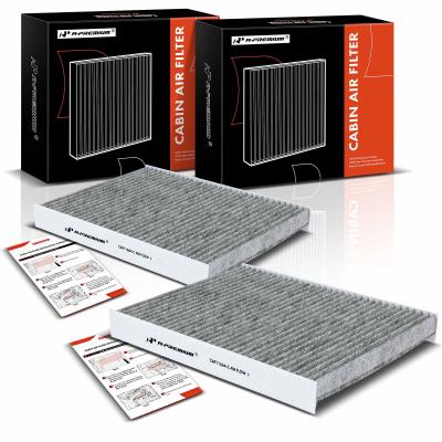 China 2x Activated Carbon Cabin Air Filter for Hyundai Santa Fe Kia Sorento 2011-2015 for sale