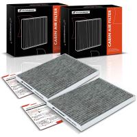 China 2x Activated Carbon Cabin Air Filter for Nissan Rogue 08-13 Rogue Select 14-15 for sale