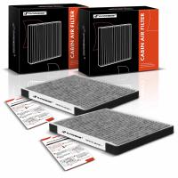 China 2x Activated Carbon Cabin Air Filter for Hyundai Accent 2006 2007 2008 1.6L for sale