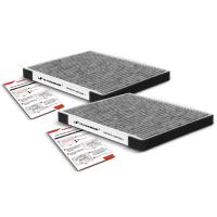 China 2x Activated Carbon Cabin Air Filter for Hyundai Accent 2006 2007 2008 1.6L for sale