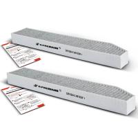 China 2x Activated Carbon Cabin Air Filter for Jeep Grand Cherokee 1999-2010 for sale