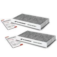China 2x Activated Carbon Cabin Air Filter for Honda Element 03-11 Civic 01-05 CR-V for sale
