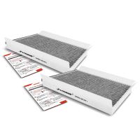 China 2x Activated Carbon Cabin Air Filter for Mercedes-Benz W203 C230 C350 CLK350 for sale