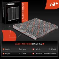 China Activated Carbon Cabin Air Filter for Jeep Cherokee 14-18 Chrysler 200 15-17 for sale