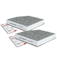 China 2x Activated Carbon Cabin Air Filter for Mercedes-Benz W205 S205 C300 15-22 E450 for sale