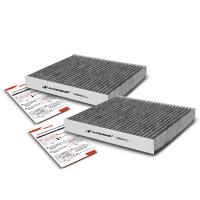 China 2x Activated Carbon Cabin Air Filter for Honda CR-V 1997-2001 Insight 2000-2006 for sale