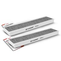 China 2x Activated Carbon Cabin Air Filter for Mini Cooper 2002-2008 1.6L for sale